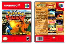 Pokemon Stadium - N64 Video Game Case