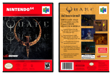 Quake - N64 Video Game Case