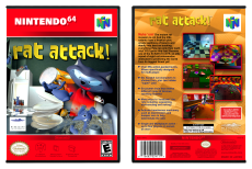 Rat Attack - N64 Video Game Case