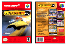 Wipeout 64 - N64 Video Game Case
