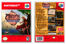 Aidyn Chronicles: The First Mage - N64 Video Game Case