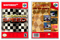 California Speed - N64 Video Game Case