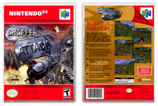 Chopper Attack - N64 Video Game Case