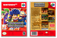 Goemon's Great Adventure - N64 Video Game Case