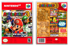 Mario Party 3 - N64 Video Game Case
