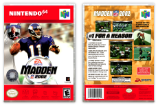 Madden 2002 - N64 Video Game Case