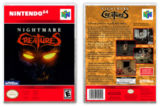 Nightmare Creatures - N64 Video Game Case