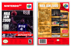 NBA Jam 2000 - N64 Video Game Case