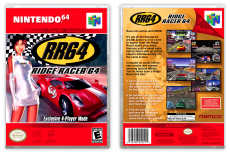 Ridge Racer 64 - N64 Video Game Case