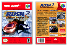 Rush 2: Extreme Racing - N64 Video Game Case