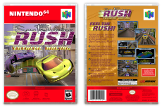 San Francisco Rush Extreme Racing - N64 Video Game Case