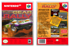 Top Gear Rally - N64 Video Game Case