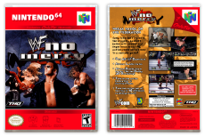WWF No Mercy - N64 Video Game Case