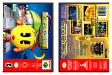 Ms Pac-Man Maze Madness - N64 Video Game Case