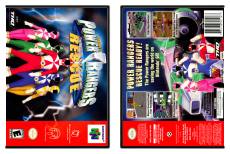 Power Rangers Lightspeed Rescue - N64 Video Game Case