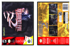 Resident Evil 2 - N64 Video Game Case