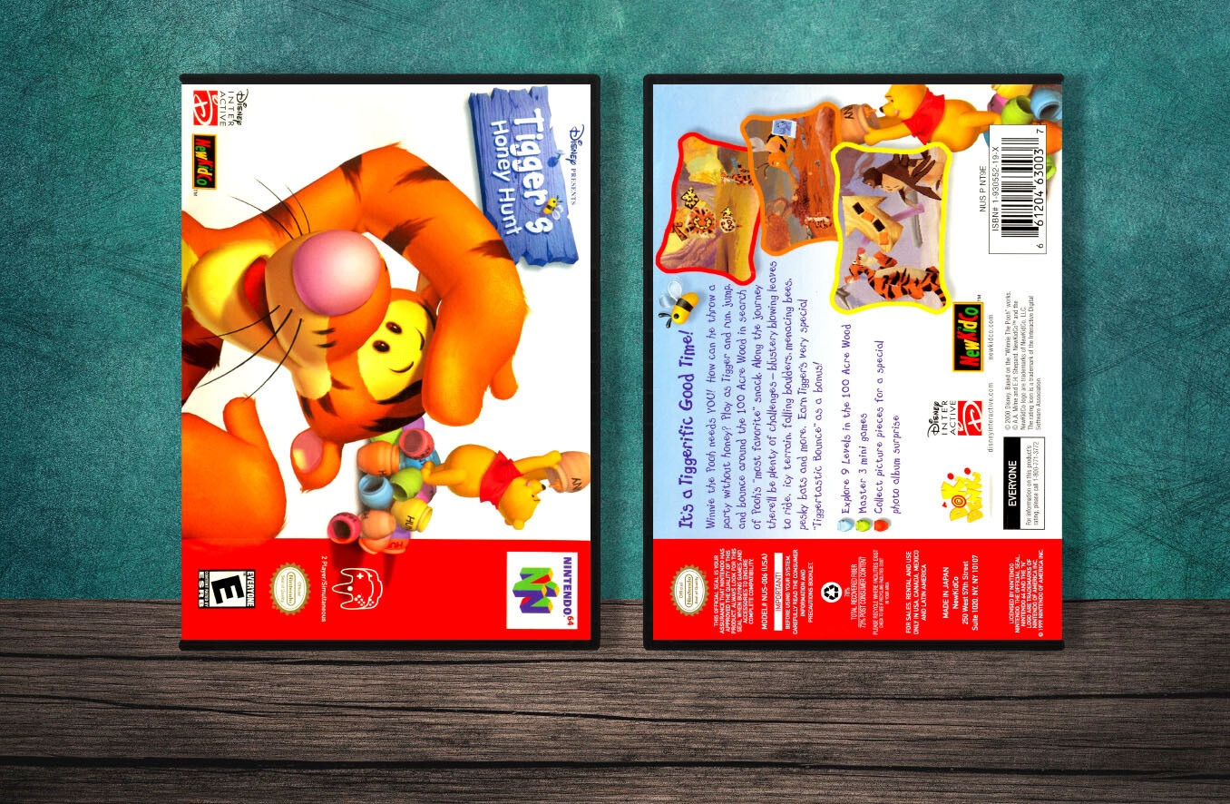 Tigger's Honey Hunt - N64 Video Game Case