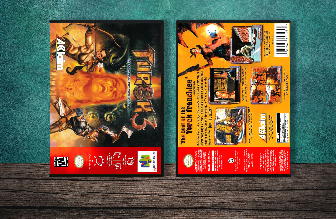 Turok 3: Shadow of Oblivion - N64 Video Game Case
