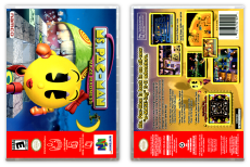 Ms Pac-Man Maze Madness - N64 Video Game Case
