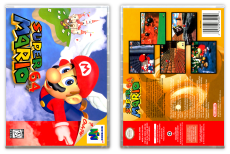 Super Mario 64 - N64 Video Game Case