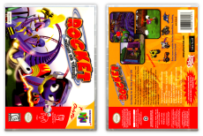 Rocket: Robot on Wheels - N64 Video Game Case