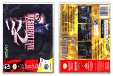 Resident Evil 2 - N64 Video Game Case