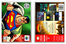 Superman 64 - N64 Video Game Case