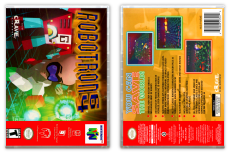Robotron 64 - N64 Video Game Case