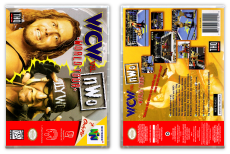 WCW vs NWO: World Tour - N64 Video Game Case
