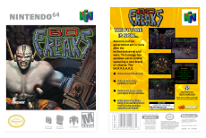 BioFreaks - N64 Video Game Case