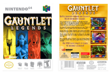 Gauntlet Legends - N64 Video Game Case