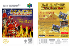 Mace: The Dark Age - N64 Video Game Case