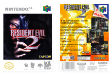 Resident Evil 2 - N64 Video Game Case