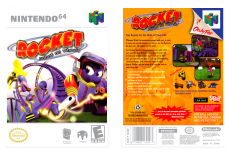 Rocket: Robot on Wheels - N64 Video Game Case