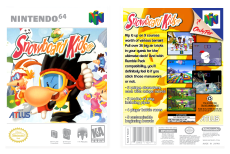 Snowboard Kids - N64 Video Game Case