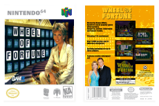 Wheel Of Fortune - N64 Video Game Case