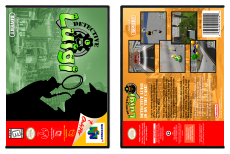 Detective Luigi - N64 Video Game Case