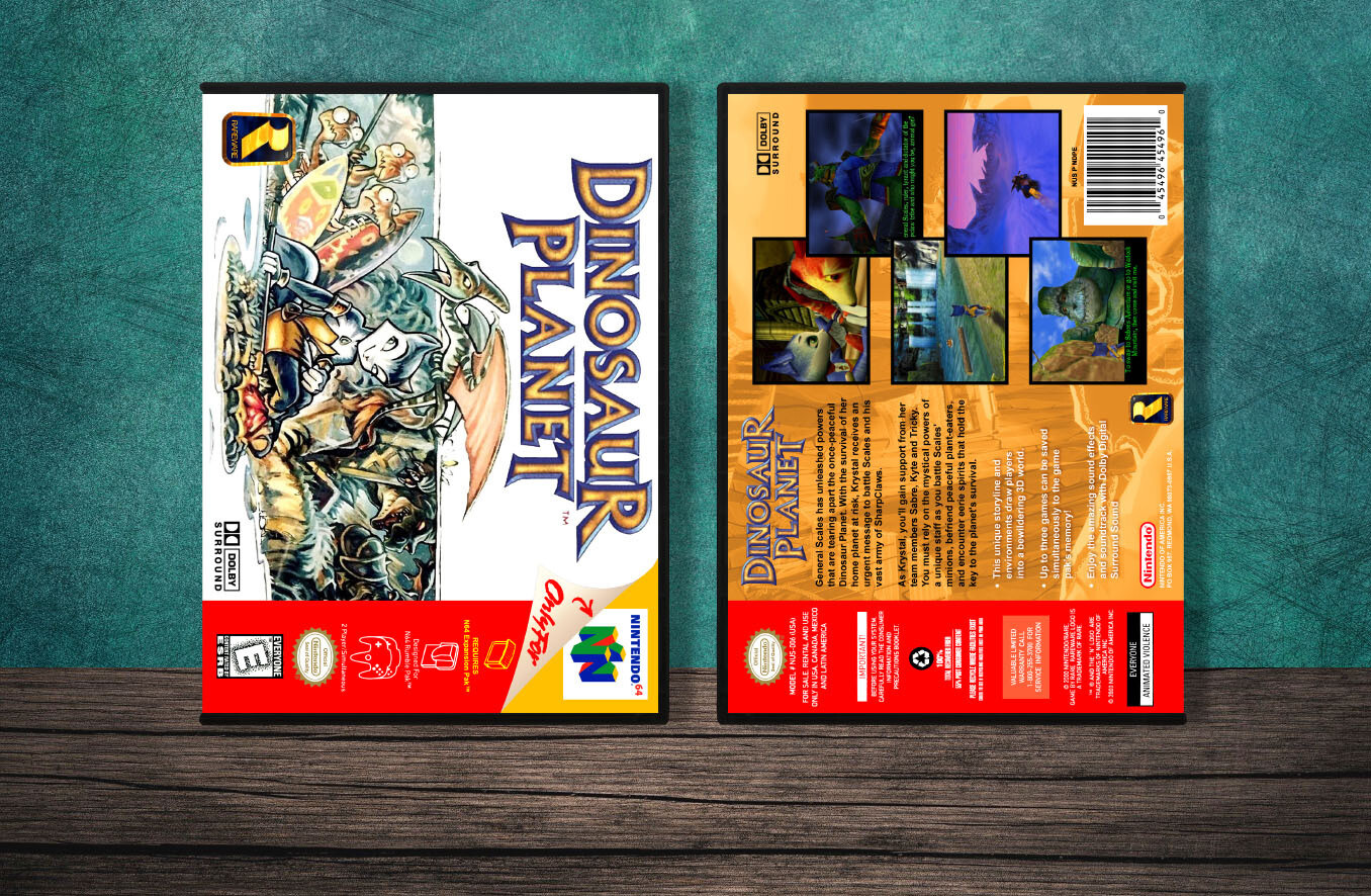 Dinosaur Planet - N64 Video Game Case