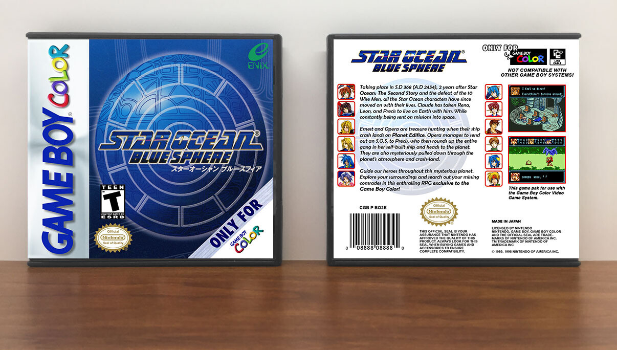 Star Ocean Blue Sphere