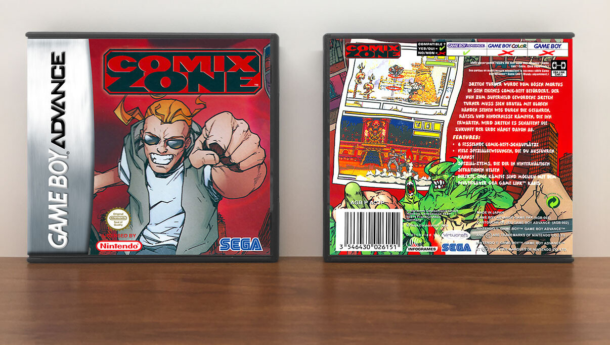 Comix Zone (PAL)