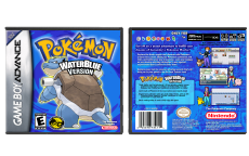 Pokemon Water Blue Version