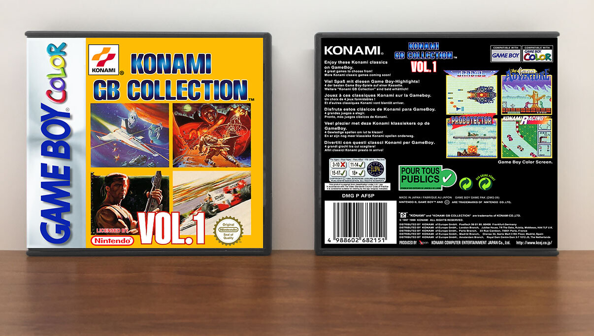 Konami GB Collection Vol.1 (PAL)