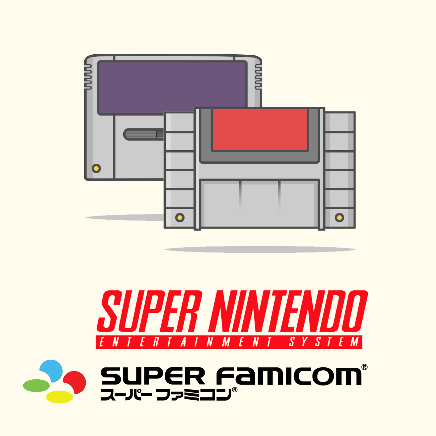 SNES Game Case Selection | Storage Cataloguing Cases