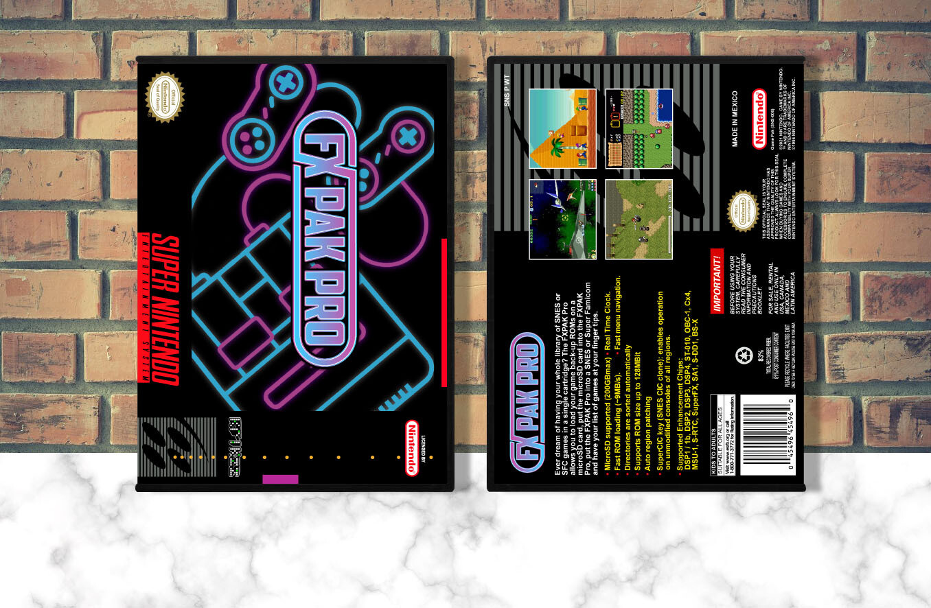 Fun'n Games - SNES Video Game Case