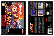 Slayers - SNES Video Game Case