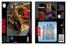 SOS - SNES Video Game Case