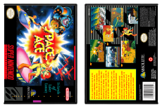 Space Ace - SNES Video Game Case