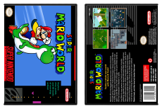 Super Mario World - SNES Video Game Case