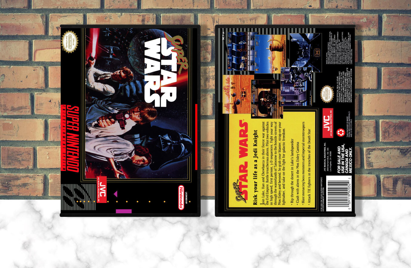 Super Star Wars - SNES Video Game Case