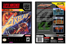 Axelay - SNES Video Game Case